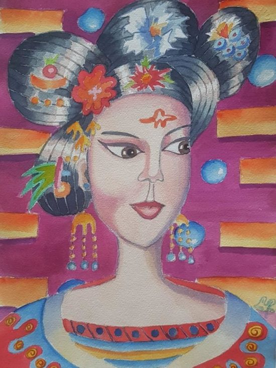 Spanish Fine Art – Oil Painting On Canvas – El Velo Pintado ...