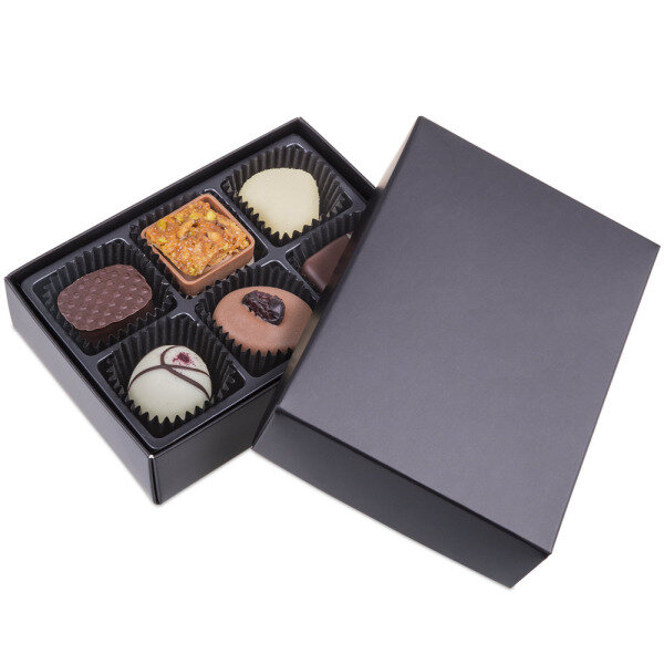 Belgian Brands - Handmade Pralines - Black L - Globalchocostore