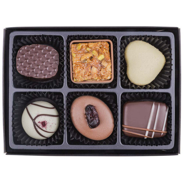 Belgian Brands - Handmade Pralines - Black L - Globalchocostore