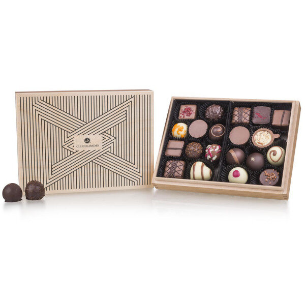 Belgian Brands - Premiere Midi - Striped - Pralines - Globalchocostore