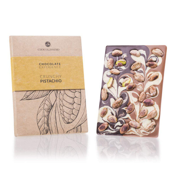 Extreme Midi - Chocolate Bar - Pistachios Chocolate Bar - Globalchocostore